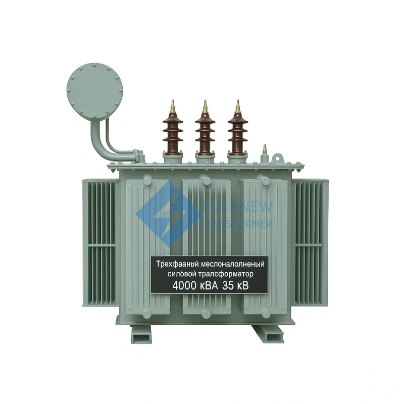 Evernew Transformer 4000 TMH kVA 35 kV three-phase oil-filled power ...
